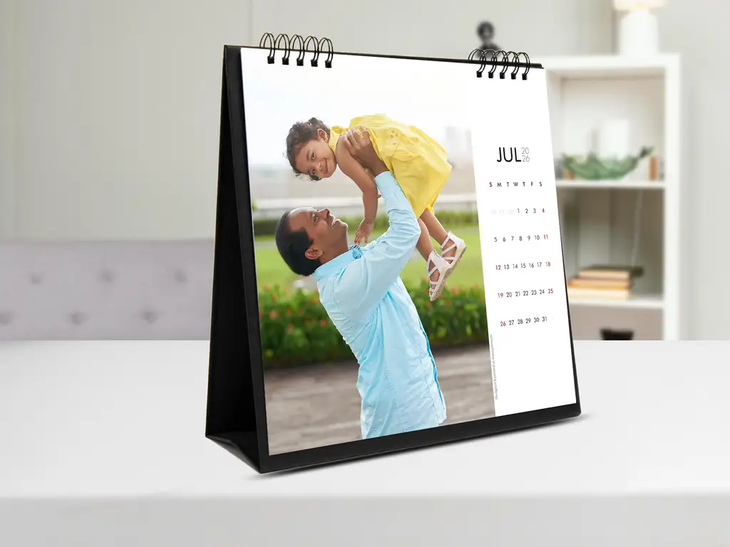 Square Desk Calendars Printing- Print Your Own Calendars Online- Inkmonk