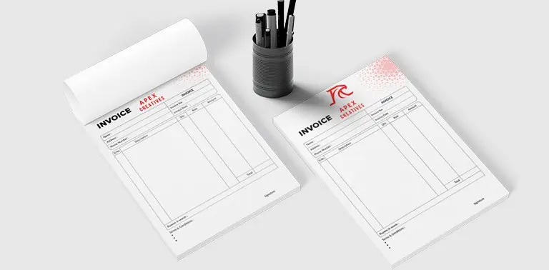High Quality custom Bill Book or Invoice Book Printing Online- Inkmonk.com
